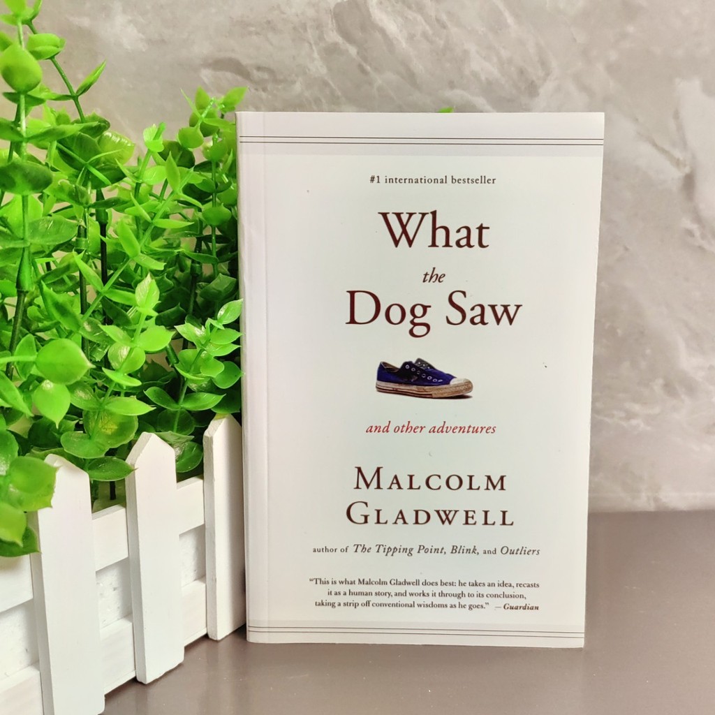 What The Dog Saw What Did The Dog See English Version Gladwell | Shopee ...
