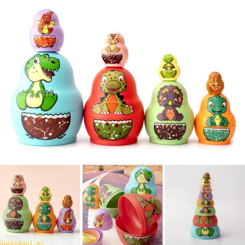 Best Creative Nesting Stacking Playset Toy for Kids Children Encourage ...