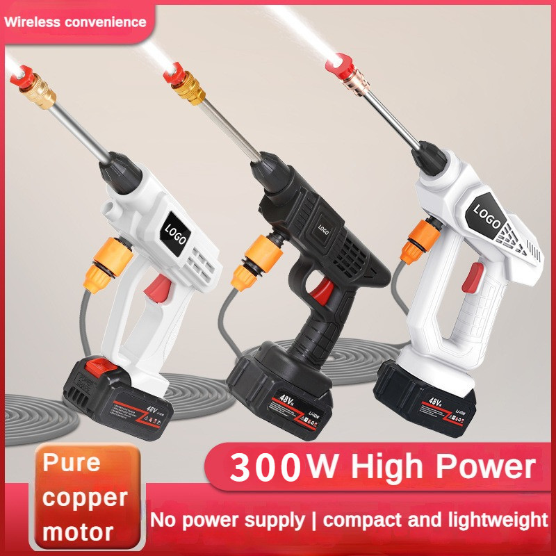 Portable Wireless Car Wash Machine Household High-voltage Electric Car ...