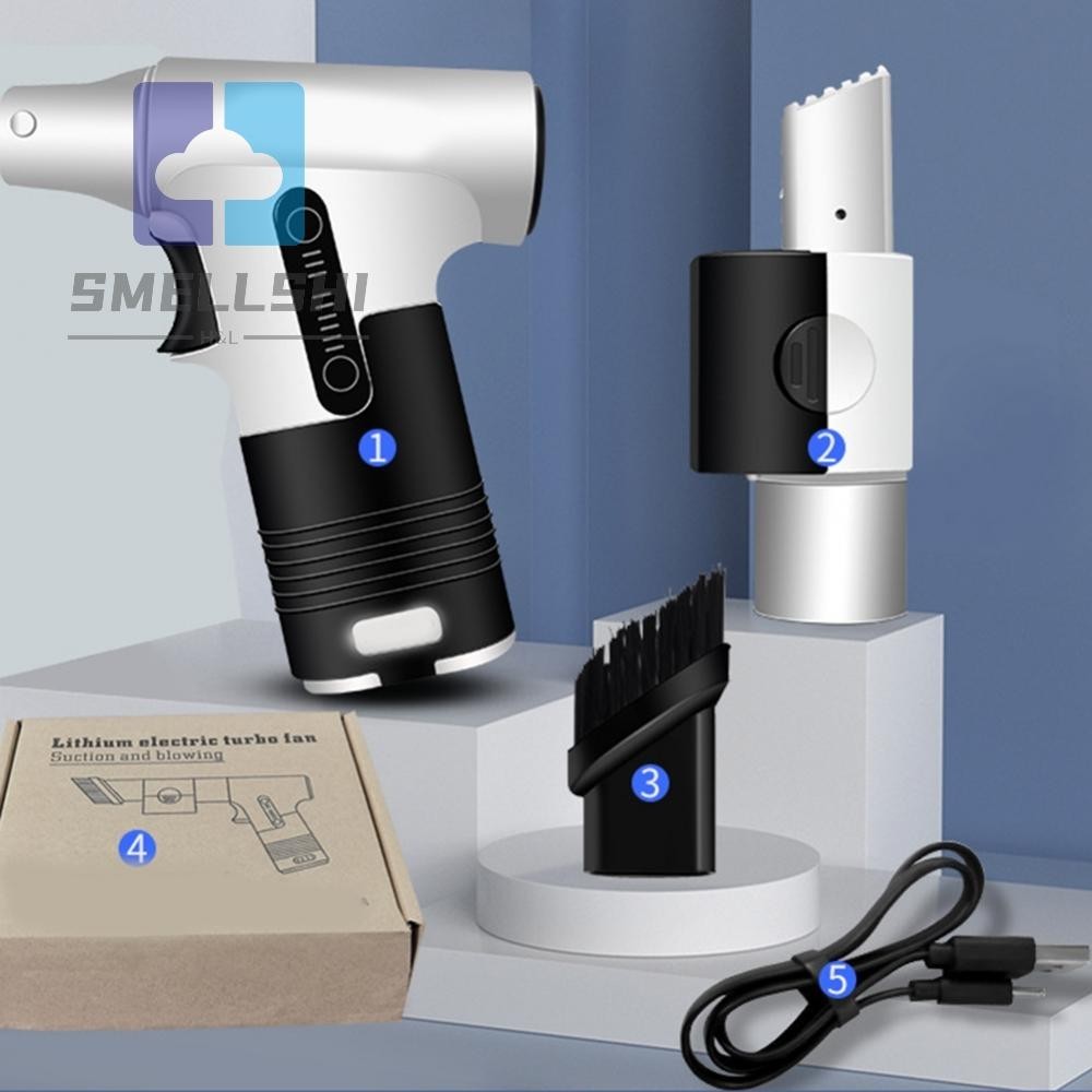 Powerful Turbo Fan 100,000 RPM Wind Speed Portable Brushless Handheld ...