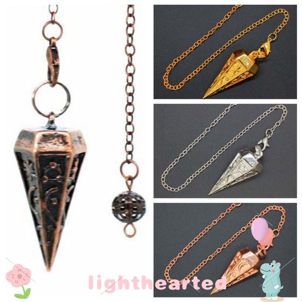 LIGHTHEARTED Reiki Pendulum Pendant, Amulet Copper Cone Pendule Reiki ...