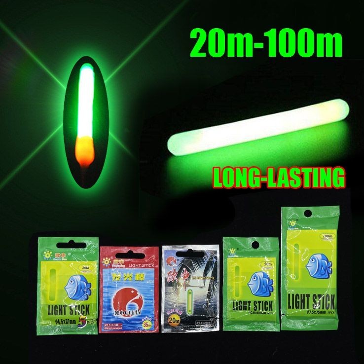 Light Stick 20m 30m 35m 50m 100m Long Lasting Lampu Pelampung Luminous ...