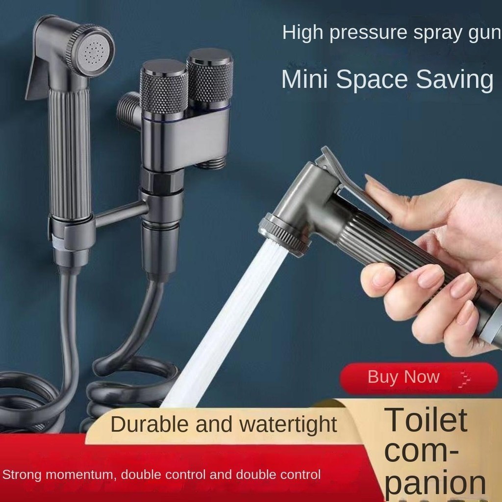 Original Toilet Companion Spray Gun Bathroom Flushing Set of ...