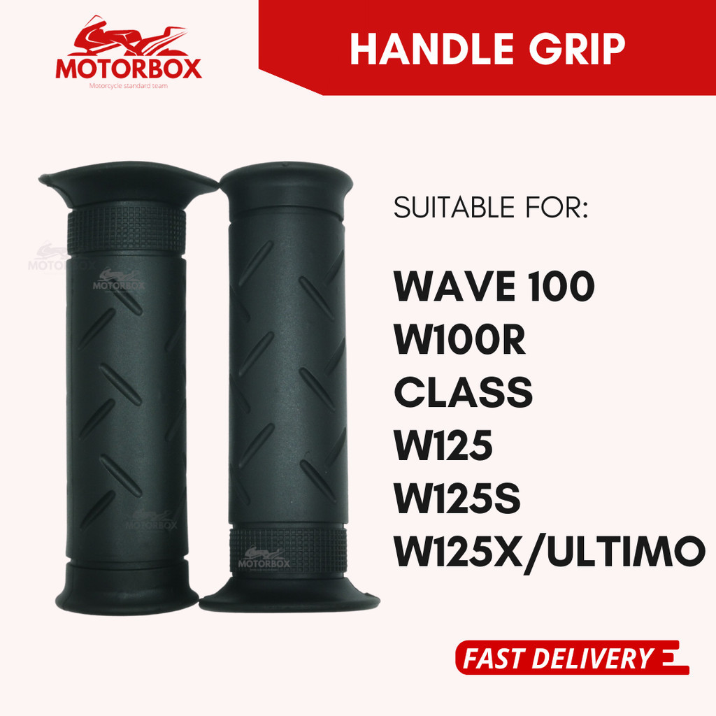 HONDA W100 HANDLE GRIP SET- WAVE 100 W100R WAVE 125 125S 125X 100R W125 ...