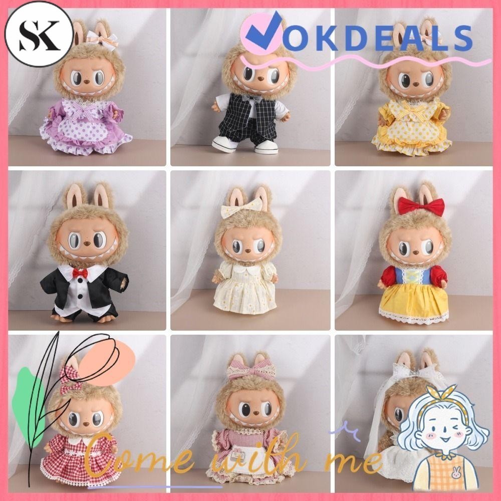 SK 1Pcs Only Selling Clothes, Labubu Time To Chill Filled Hat Shoes Bag ...