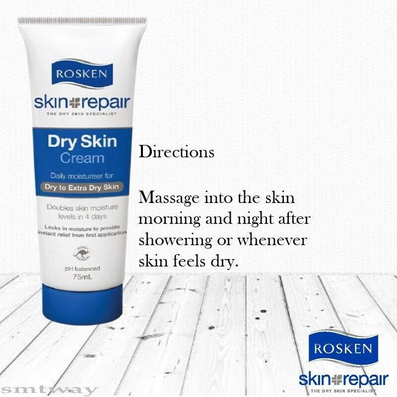 ROSKEN DRY SKIN CREAM 75ML | Shopee Malaysia