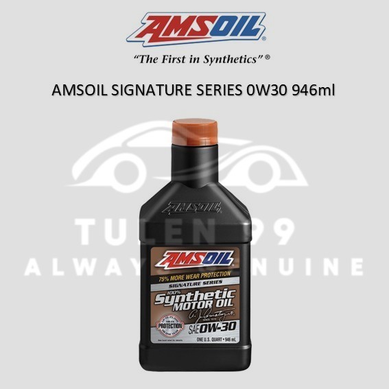 Amsoil 0w30 Signature Series Fully Synthetic Engine Oil 946ml ( Made In ...