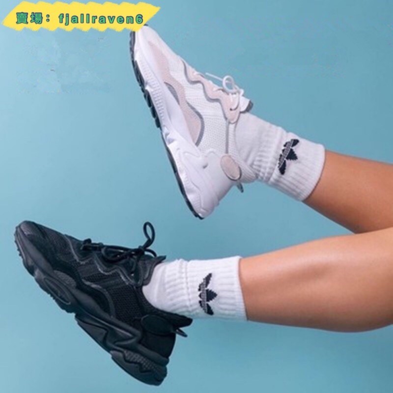 Adidas Originals Ozweego Series Men Women Gray Gray White All Black ...