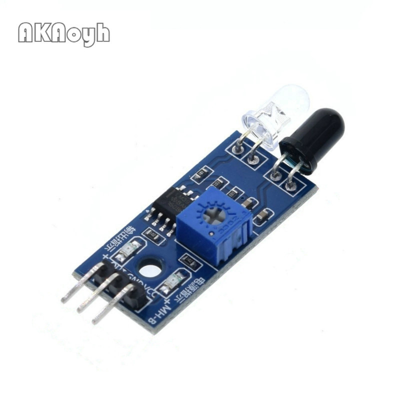5pcs IR Infrared Obstacle Avoidance Sensor Module for Arduino Smart Car ...