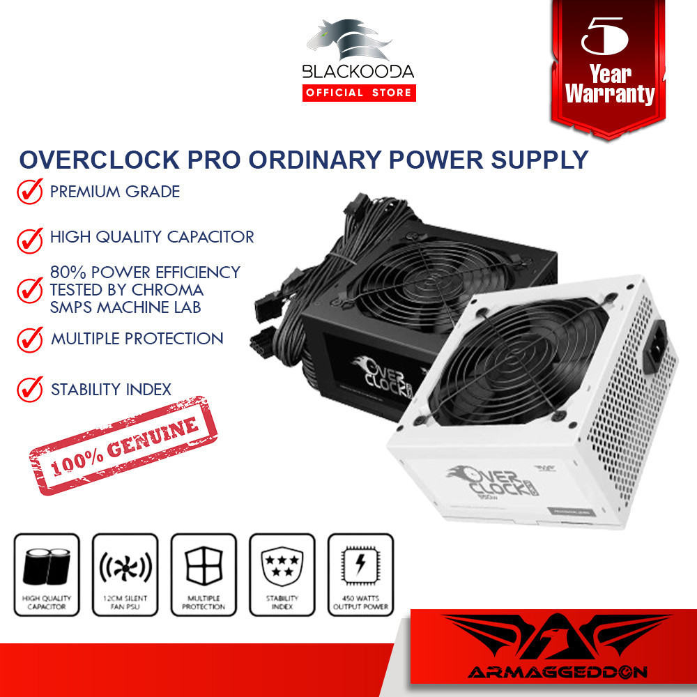 Armaggeddon Over Clock Pro 200W / 350W / 450W / 550W Ordinary Power Supply /Armaggeddon Power ...