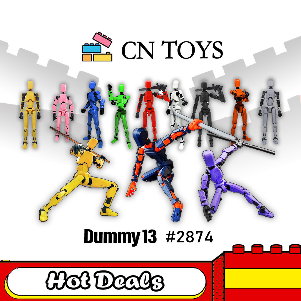 【New 2024】13 Joints Man Movable Human Doll 3rd Generation Full Body 3D ...