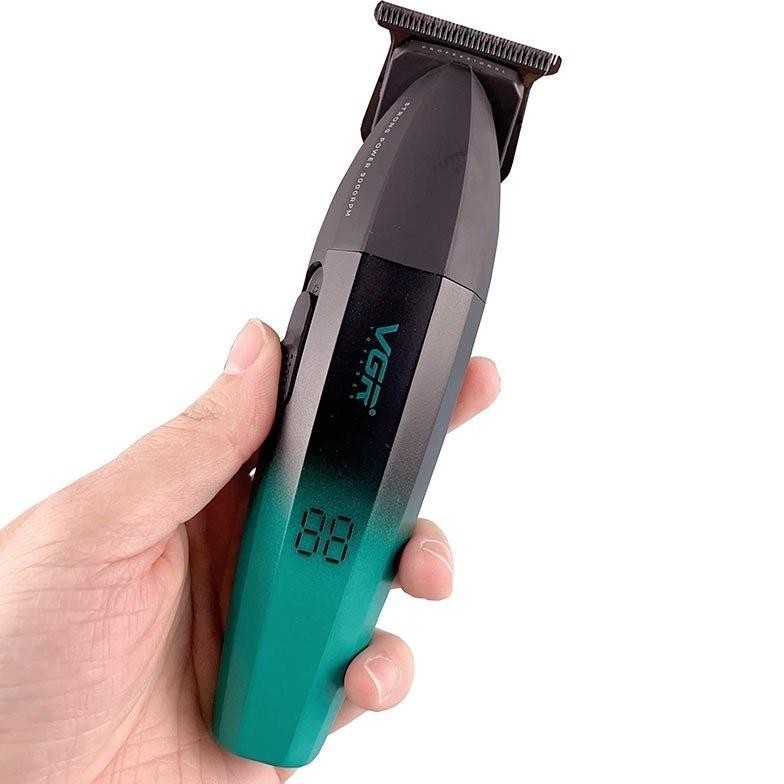 VGR V-906 Hair Salon Profesional Barber 9000RPM 5V Motor Push Hair Clipper Oil Head Gradient ...