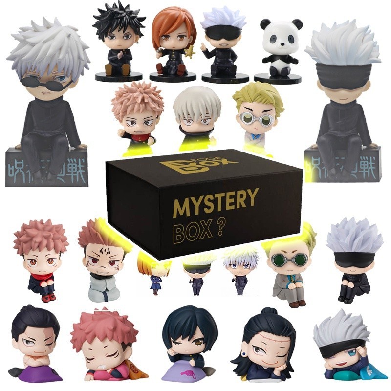 Jujutsu Kaisen Mystery Box Blind Box Anime Lucky Box Figure Modal Gojo ...
