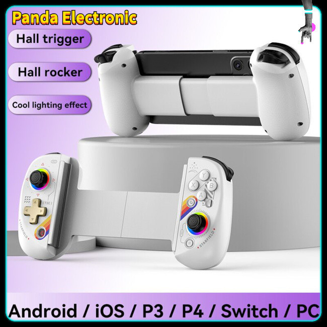 Panda D8 Wireless Stretching Extendable Game Console Telescopic Game Controller 20 Hours Playing 1645