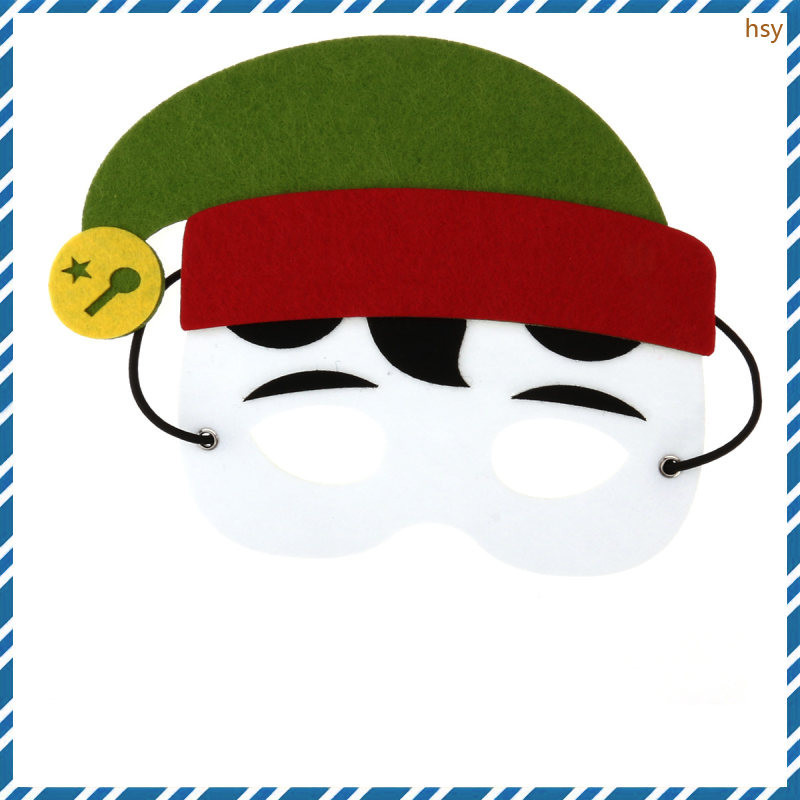 Xmas Decorations Christmas Party Mask Cartoon Photo Prop The Eye ...