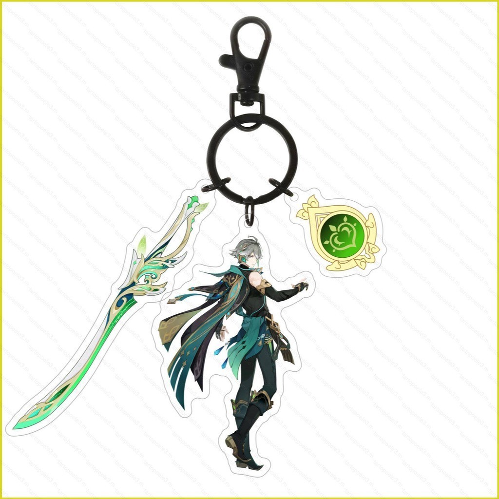 Ellen Genshin Impact keychain acryl Cyno Nahida Wanderer Yelan Yae Miko ...