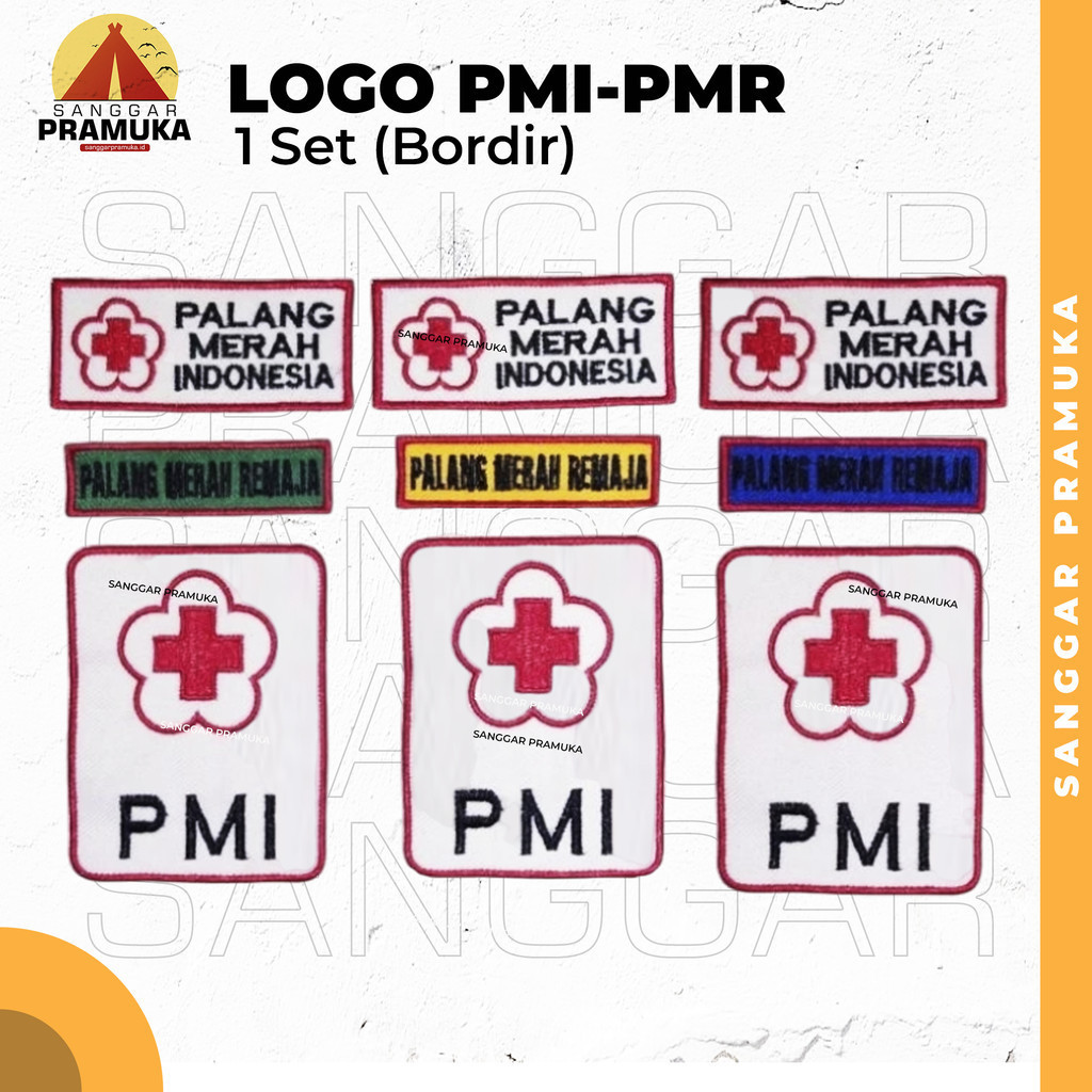 Pmi PMR Badge/PMI Logo/PMR Logo/PMI PMR Embroidery | Shopee Malaysia