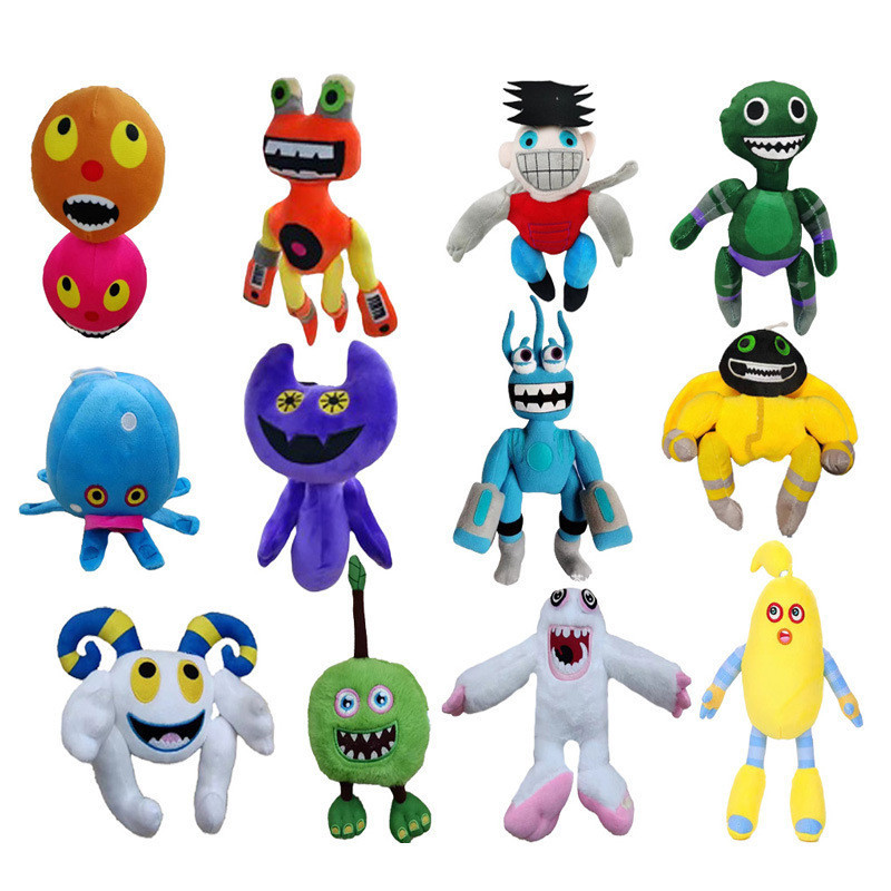 Cross-border New Products monster Choir wubbox my singing monster Plush ...