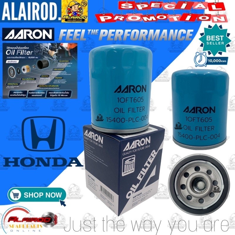 AARON Oil Filter HONDA All Model/15400-PLC-004 15400-RAF-T01 15400-PR3 ...
