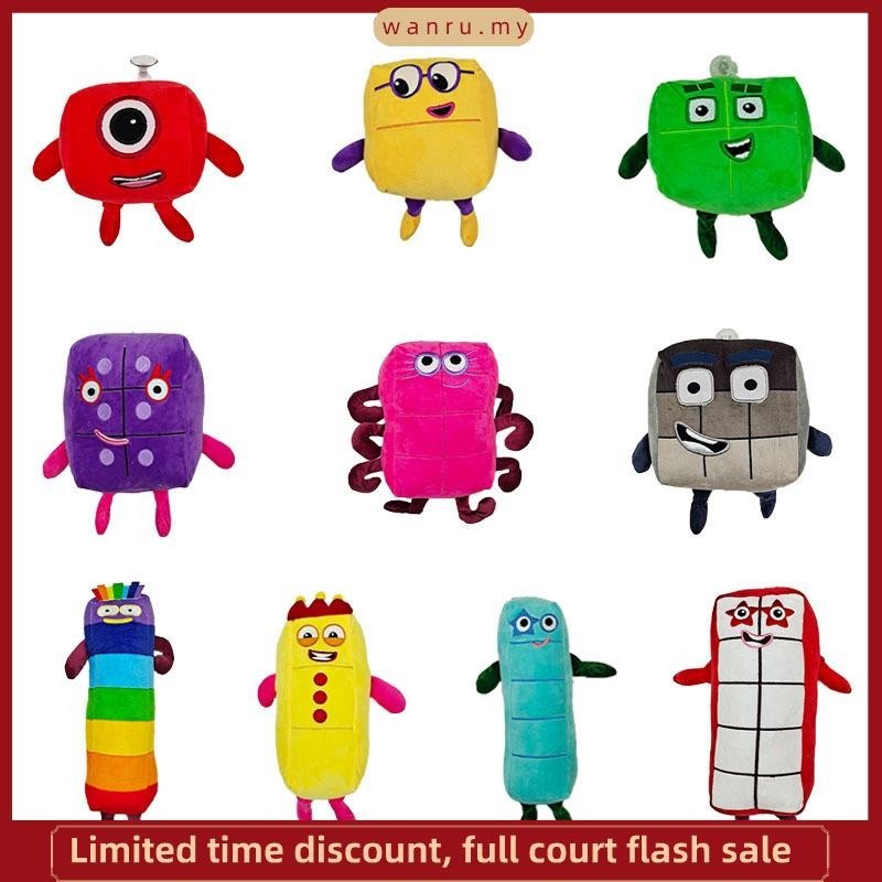 Cute Numberblocks Plush Doll Educational Stuffed Number Blocks Toys ...