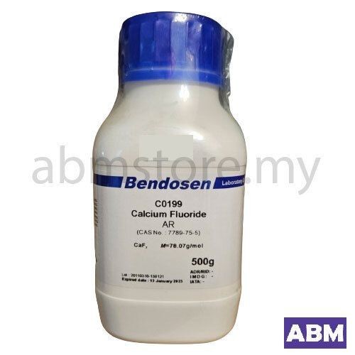Calcium Fluoride AR (Fluorspar), Bendosen (500g) CAS No 7789-75-5 | Shopee Malaysia