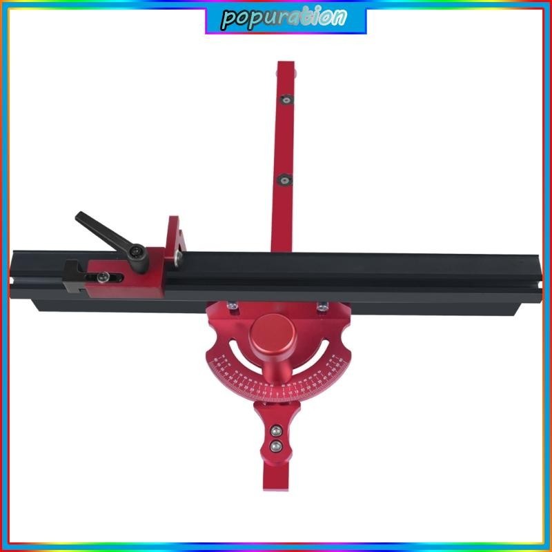 POP Universal Table Saw Miter Gauge with Fixed Angle Gear Shifting Hole ...
