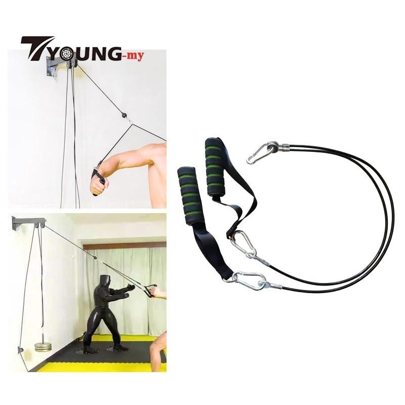[ Fitness Pulley Cable Replacement Steel Wire Rope for Overhead Pull ...