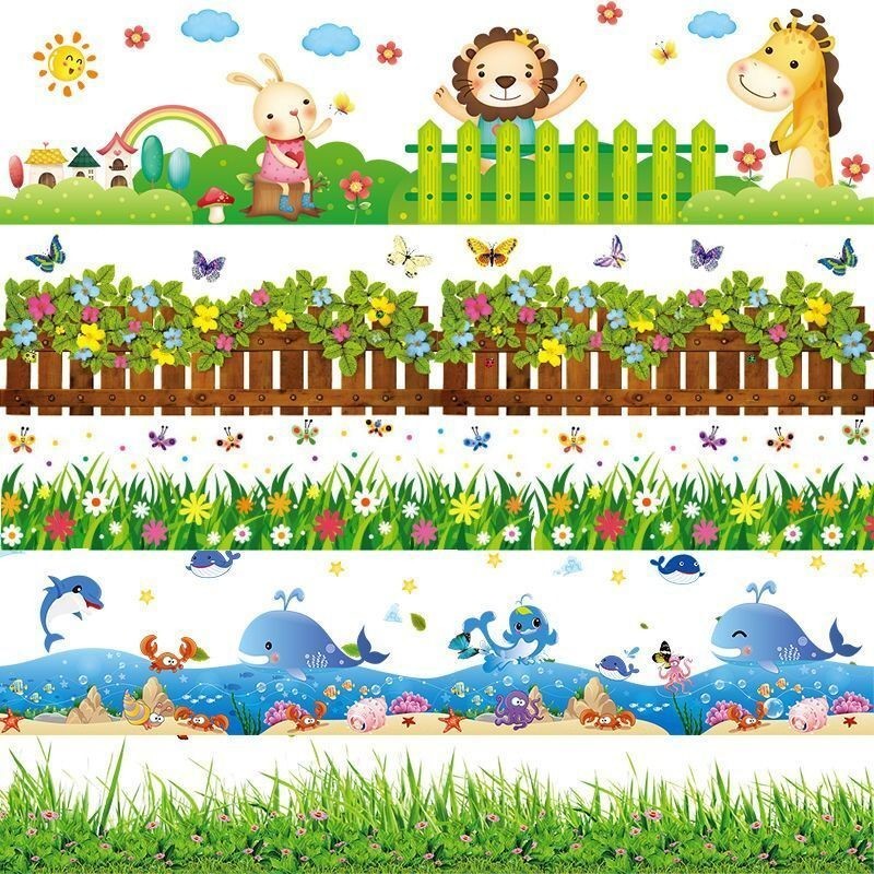 Baseboard Baseboard Baseboard Wall Skirt Waistline Kindergarten ...
