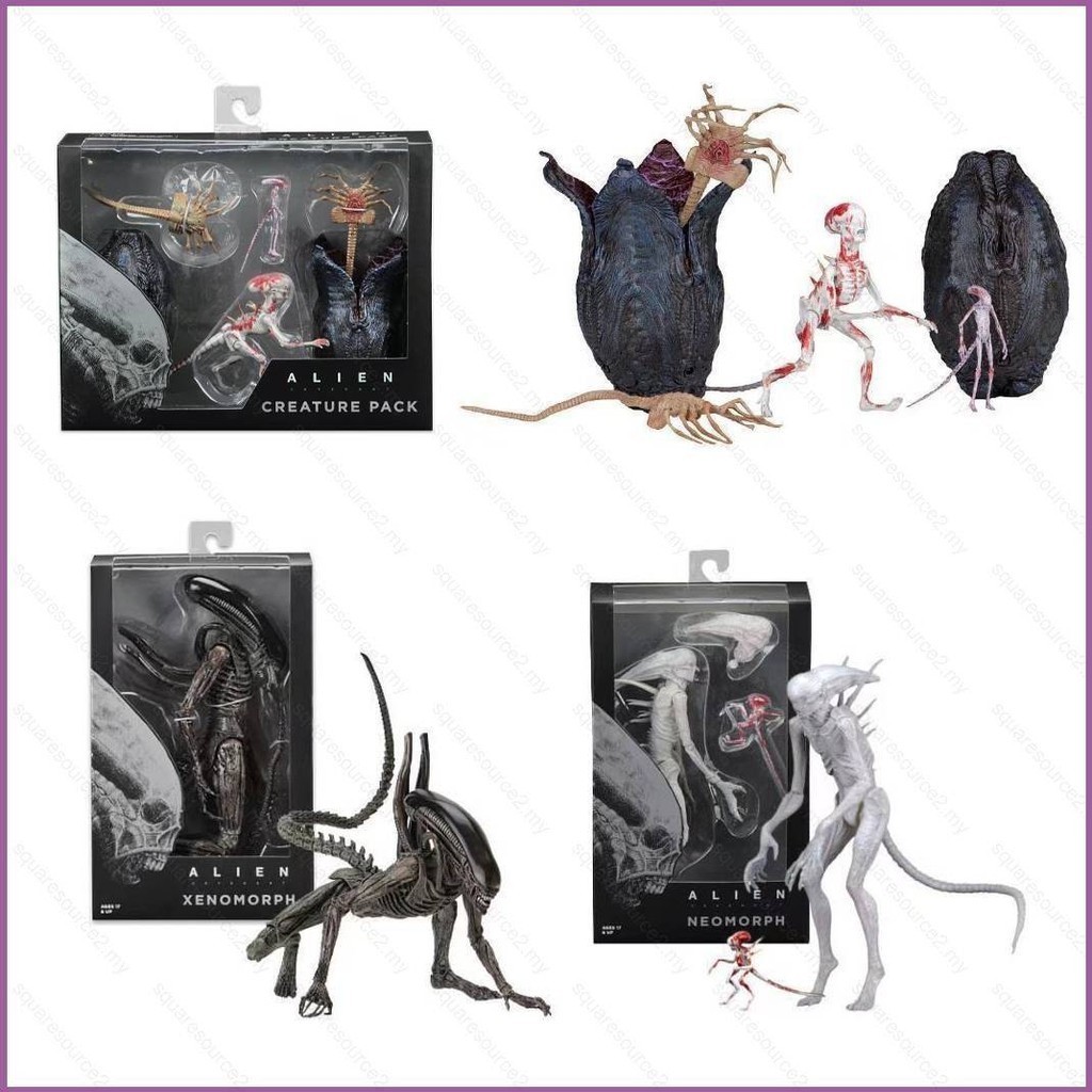 SQ2 NECA Alien Covenant Action Figure Alien Egg Model Dolls Toys For ...