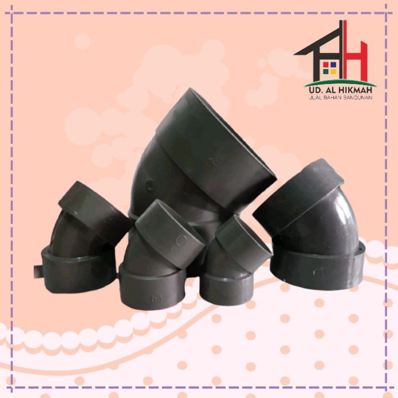 Knee/keni/elbow/elbow/l45 2 1/2 Inch D SUPERLON - PVC Pipe Connection ...