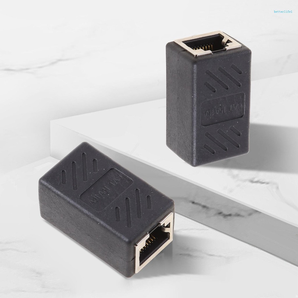 BTM Rj45 LAN Connector Coupler Straight-through for Head Ethernet ...