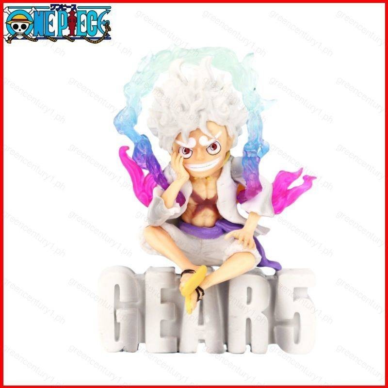 YS ONE PIECE Action Figure Luffy sitting posture Nika form the sun god ...