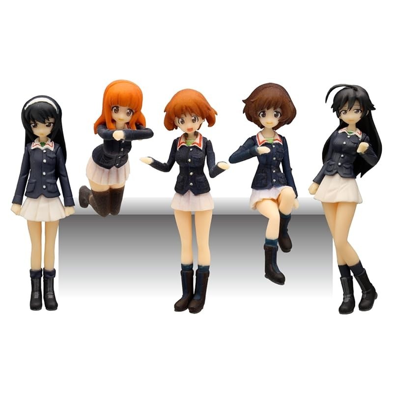 Platz 1/35 Girls & Panzer Ankou Team Panzer Jacket Figure Set (5 ...