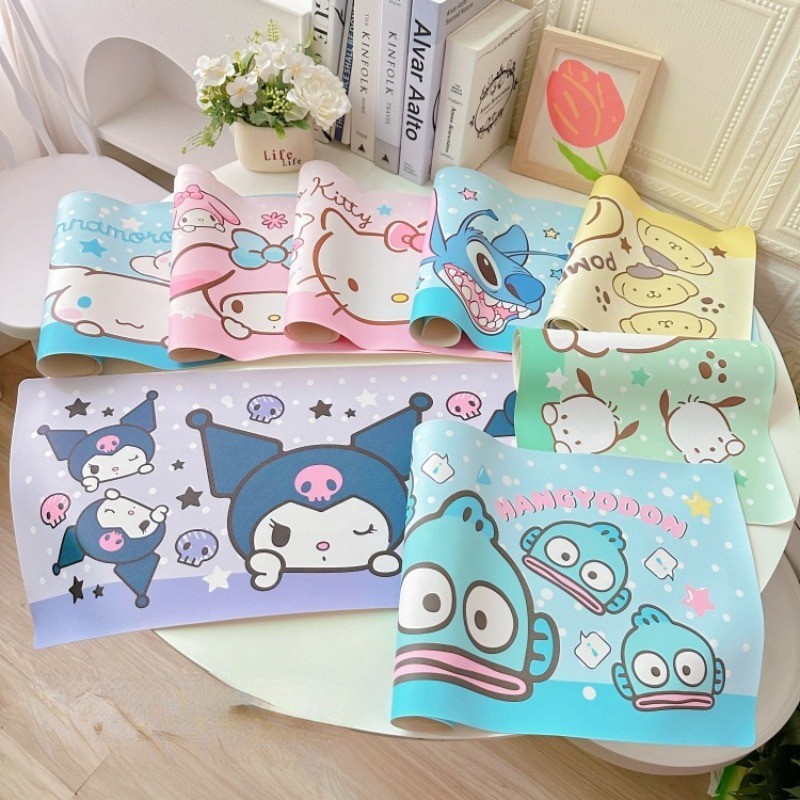 Kuromi Cinnamoroll Melody Table Mat Pad Pvc Writing Desk Mat 30*67cm ...
