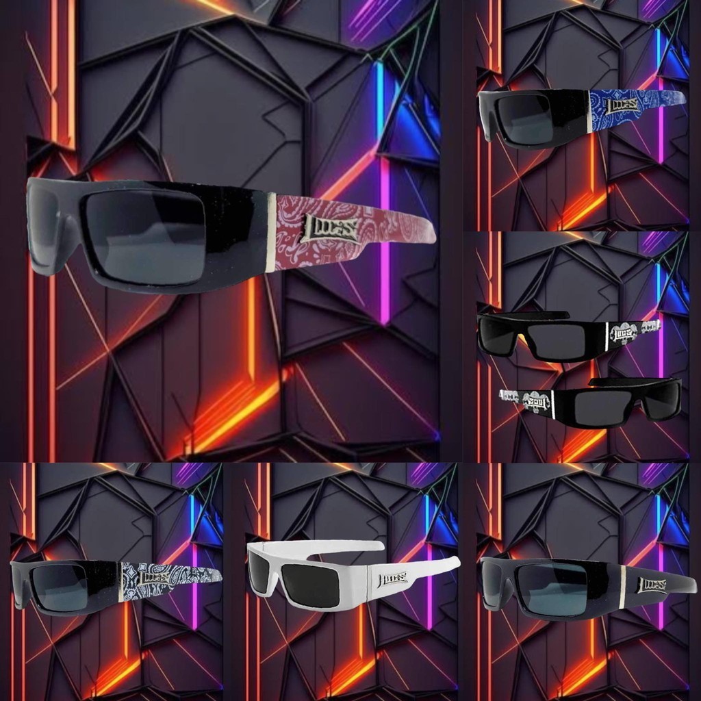 OG LOCS Gangsta Hip-Hop Shades Chicana Chicano Bandana Design Unisex ...