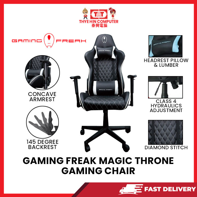 GAMING FREAK MAGIC GCMT11 THRONE EDITION GAMING CHAIR | Shopee Malaysia