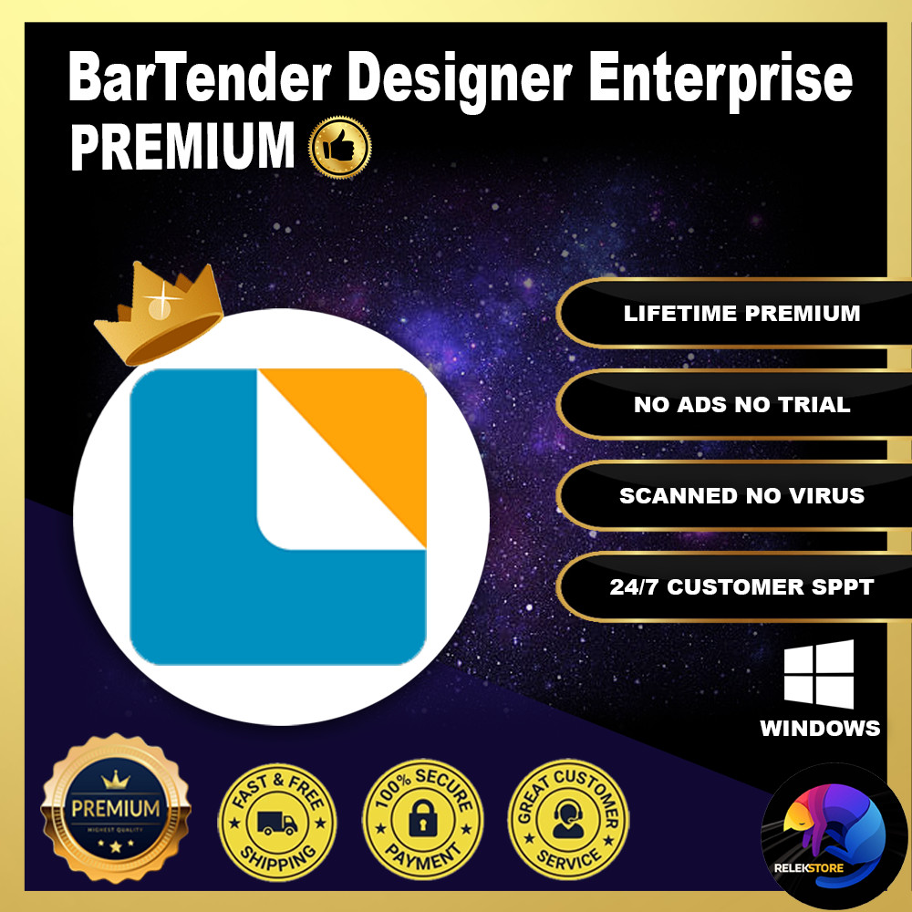 BarTender Designer Enterprise v11 ⭐ Full Version ⭐ Windows PC Software ...