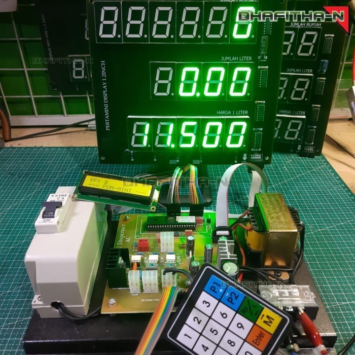 Pertamini Pom Mini Display 7 Segment Cpu Board Plate Module Package ...