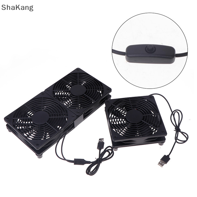SKMY 1 Set High Airflow Cooling Fan For Router Modem Receiver 120mm ...