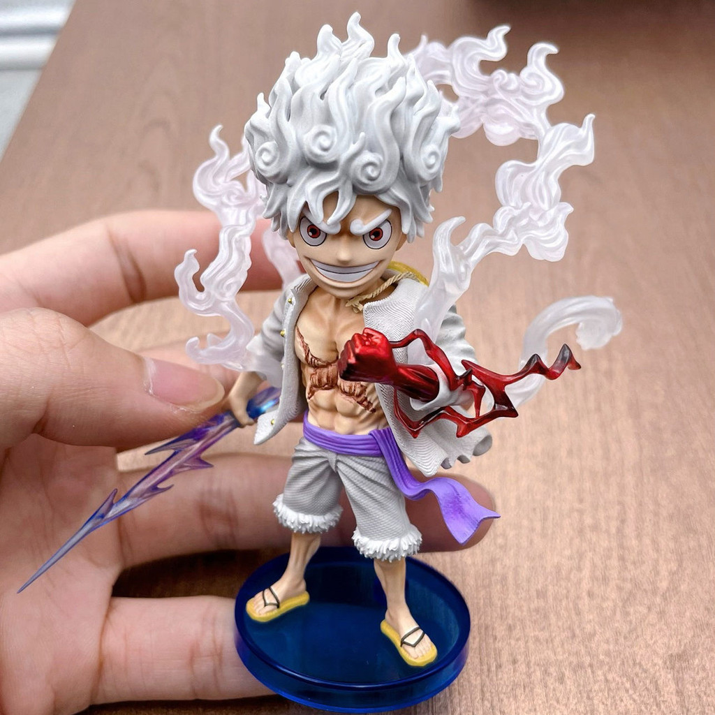 One Piece Fifth Gear Sun God Form Nicar Luffy Sitting Posture q Version ...