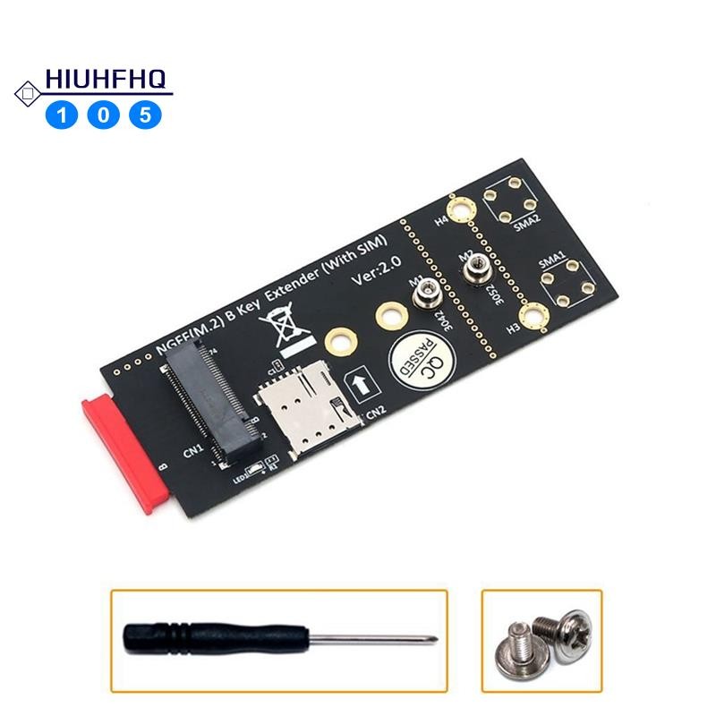 M.2 Key-B Wireless Module Adapter Support 5G 4G 3G LTE GSM Modem ...