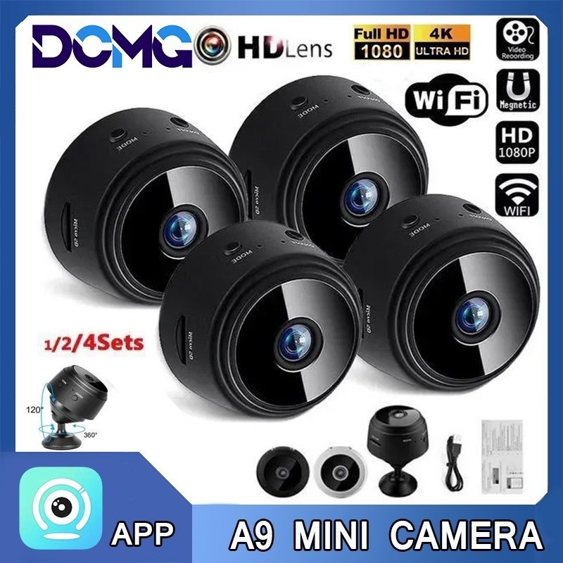 2025 Explosive Low Price 1080P Mini Full HD Camera A9 IP Wireless Micro ...