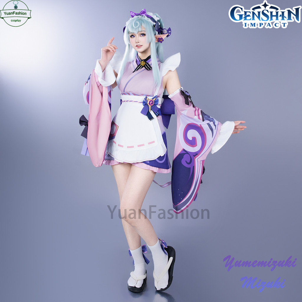 [Ready Stock] Genshin Impact cosplay Yumemizuki Mizuk cosplay Clothing ...
