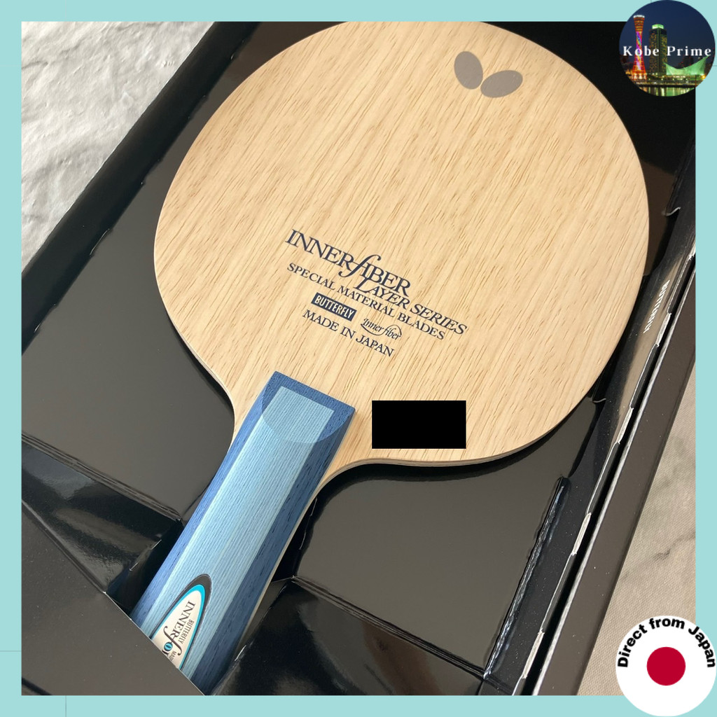 Butterfly Table Tennis Racket and Rubber Set: Innerforce Layer ALC FL Shakehand with Rosena ...