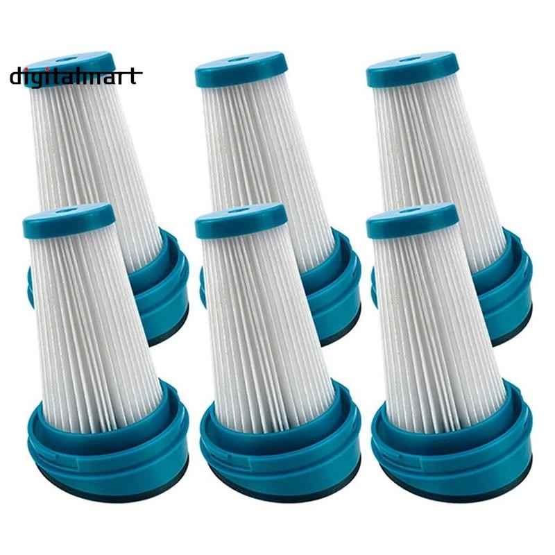 6Pcs Replacement Vacuum Dust Bin Filters Fit for SVF11 Cordless Lithium ...