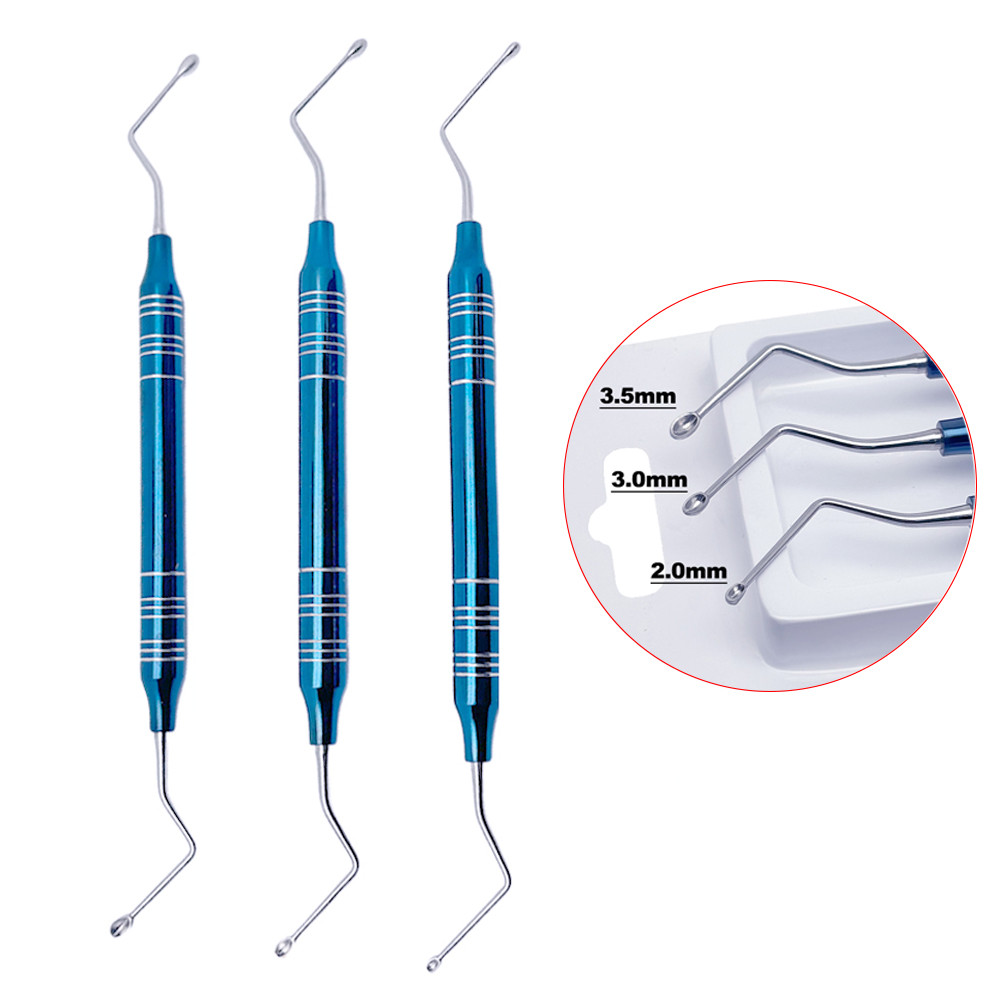 Dental Bone Fragment Removal Tool - Surgical Implant Powder Spoon ...