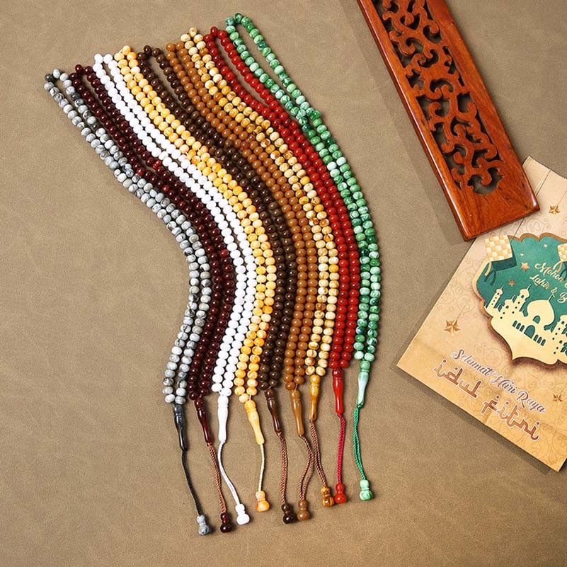 Muslim Tasbih 99 Beads, Islamic Prayer Rosary Beads | Shopee Malaysia