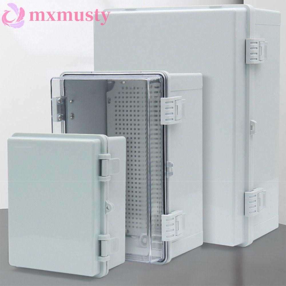 MXMUSTY Junction Box, IP66 Waterproof Gray/Transparent Cover ...