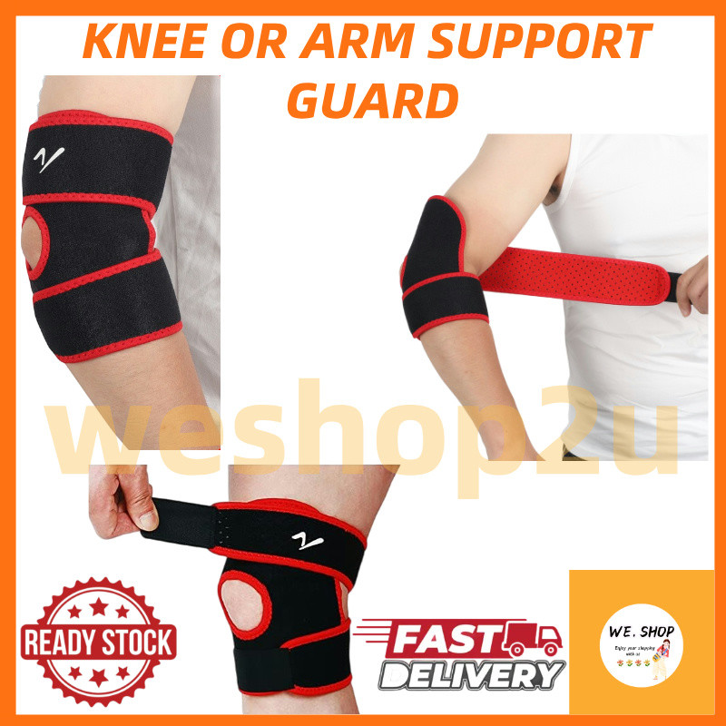 Breathable Adjustable Open Patella Knee Or Arm Support Guard for Sports ...