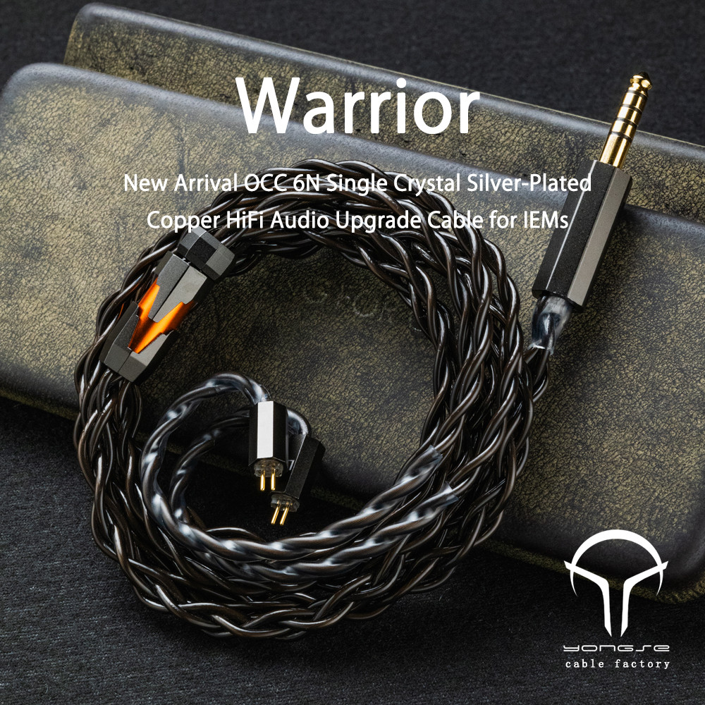 Yongse Warrior New Arrival OCC 6N Single Crystal Silver-Plated Copper ...